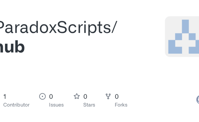 Hub/roblox At Main · ParadoxScripts/hub · GitHub