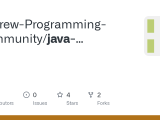 Github Andrew Programming Community Java Programming Tutorial