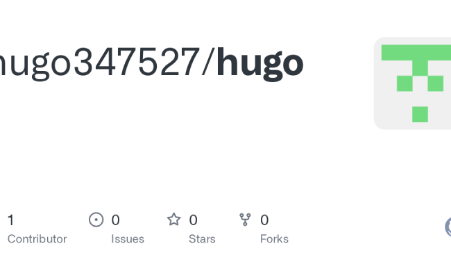 GitHub - Hugo347527/hugo