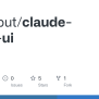 GitHub - Bububut/claude-code-ui