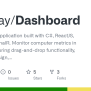 GitHub - Berykay/Dashboard: A Dashboard Application Built With C# ...
