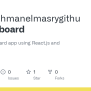 GitHub - Abdelrahmanelmasrygithub/Dashboard: Admin Dashboard App Using ...