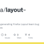GitHub - Mozilla/layout-triage: Script For Auto-generating Firefox ...
