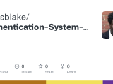 Github Cyrusblake Authentication System Java Full Stack