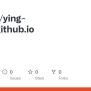 GitHub - Yts1989/ying-zhang.github.io: Ying的博客