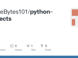 Github Codebytes101 Python Projects