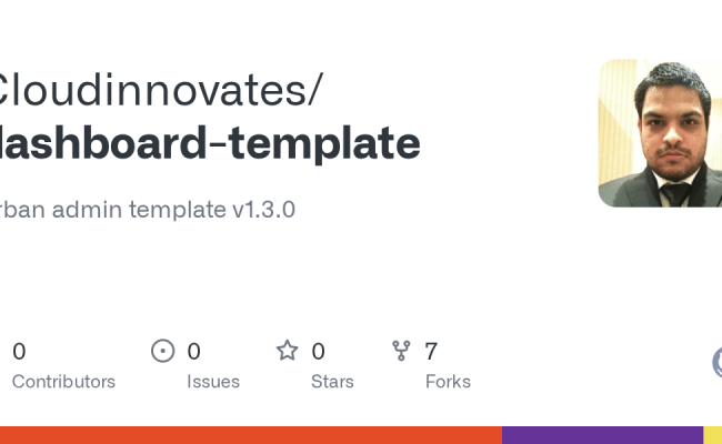 GitHub - Cloudinnovates/dashboard-template: Urban Admin Template V1.3.0