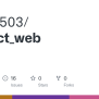 GitHub - 21130503/project_web