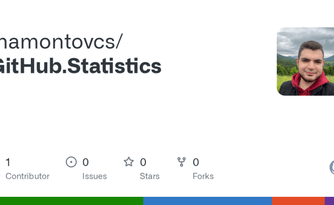 GitHub - Mamontovcs/GitHub.Statistics