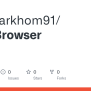 GitHub - AlexParkhom91/WebBrowser
