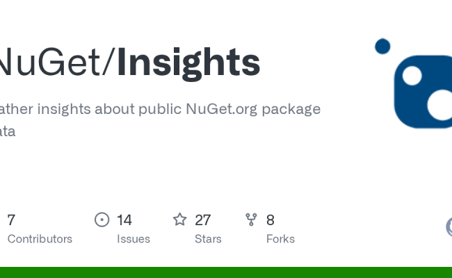 GitHub - NuGet/Insights: Gather Insights About Public NuGet.org Package ...