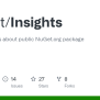 GitHub - NuGet/Insights: Gather Insights About Public NuGet.org Package ...