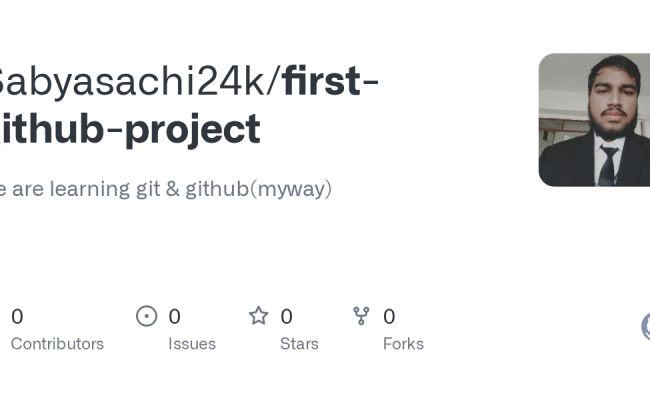 GitHub - Sabyasachi24k/first-github-project: We Are Learning Git ...