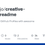 GitHub - Coderjojo/creative-profile-readme: A Collection Of GitHub ...
