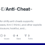 GitHub - Who-Is-E/Anti-Cheat-Bypass: Global Bypass For Shitty Anti ...