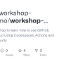 GitHub - Github-workshop-octodemo/workshop-from-zero-to-hero: Content ...