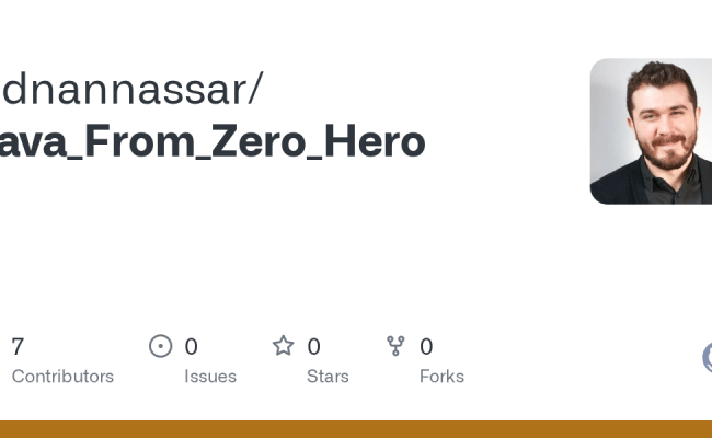GitHub - Adnannassar/Java_From_Zero_Hero