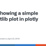 Showing A Simple Matplotlib Plot In Plotly Dash · Issue #250 · Plotly ...