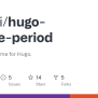 GitHub - Idoubi/hugo-theme-period: A Beautiful Theme For Hugo.