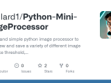 Github Abullard1 Python Mini Imageprocessor A Small And Simple