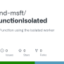 GitHub - Dstamand-msft/AzureFunctionIsolated: A Basic Azure Function ...