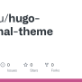 GitHub - LeiZou/hugo-minimal-theme