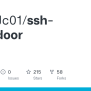 GitHub - NinjaJc01/ssh-backdoor