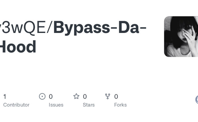 GitHub - V3wQE/Bypass-Da-Hood