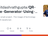 Github Sumitdashrathgupta Qr Code Generator Using Html Css Javascript