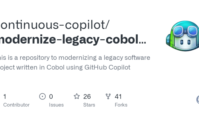 GitHub - Continuous-copilot/modernize-legacy-cobol-app: This Is A ...