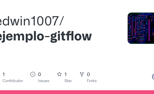 GitHub - Edwin1007/ejemplo-gitflow