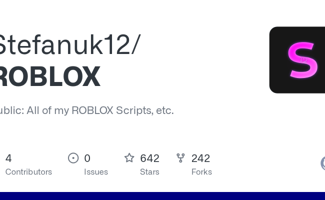 Issues · Stefanuk12/ROBLOX · GitHub