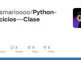 Github Httpsmarioooo Python Ejercicios Clase