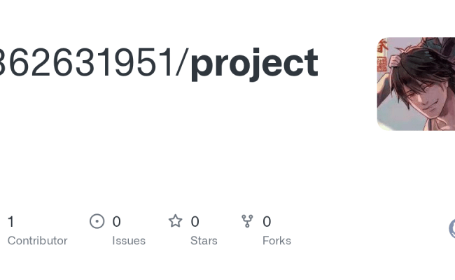 GitHub - 362631951/project