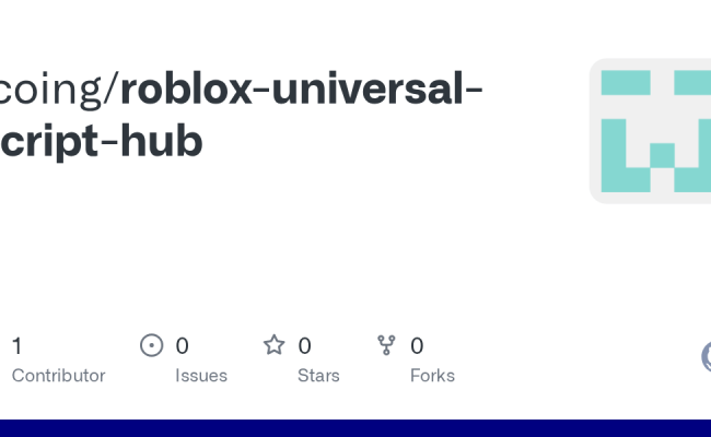 GitHub - Lcoing/roblox-universal-script-hub