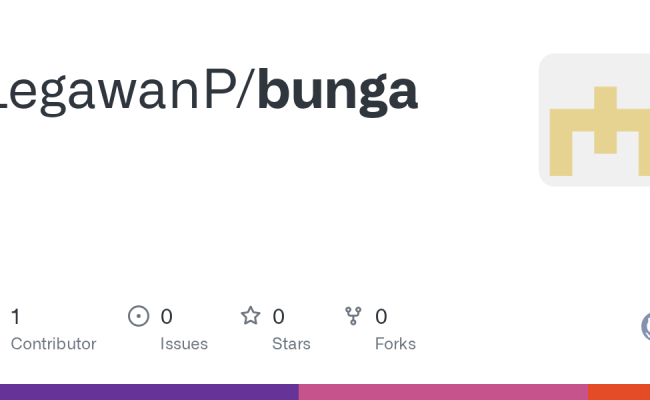GitHub - LegawanP/bunga