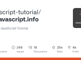 Github Javascript Tutorial En Javascript Info Modern Javascript Tutorial