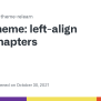Theme: Left-align H3 In Chapters · Issue #129 · McShelby/hugo-theme ...