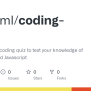 GitHub - Mariuml/coding-quiz: An Interactive Coding Quiz To Test Your ...