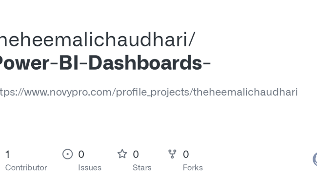 GitHub - Theheemalichaudhari/Power-BI-Dashboards-: Https://www.novypro ...