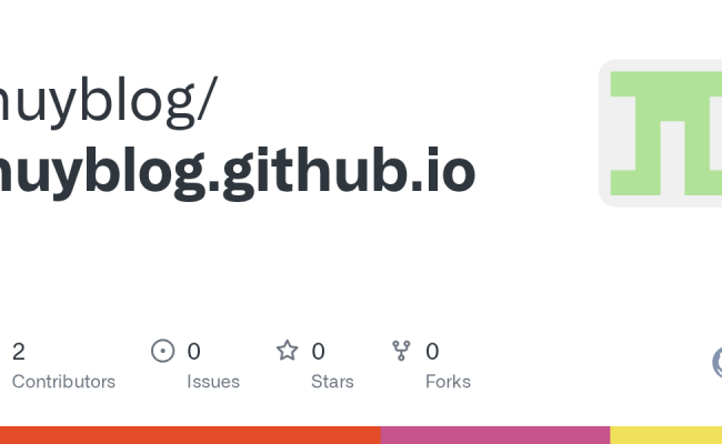GitHub - Huyblog/huyblog.github.io