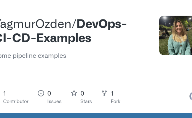 GitHub - YagmurOzden/DevOps-CI-CD-Examples: Some Pipeline Examples