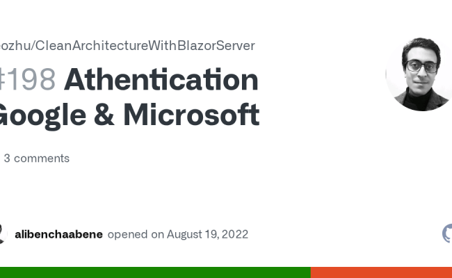 Athentication Google & Microsoft · Issue #198 · Neozhu ...