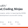 GitHub - Dadhimukh/Frontend_Coding_Ninjas: It Contains All Projects ...