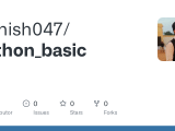 Github Danish047 Python Basic