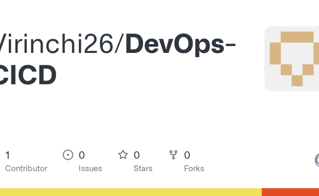 GitHub - Virinchi26/DevOps-CICD