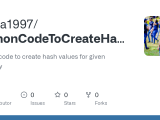Github Tlina1997 Pythoncodetocreatehashvalues Python Code To Create