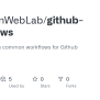 GitHub - MegafonWebLab/github-workflows: Repository With Common ...