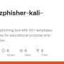 GitHub - Vishnu1100/zphisher-kali-linux: An Automated Phishing Tool ...