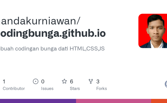 GitHub - Nandakurniawan/codingbunga.github.io: Sebuah Codingan Bunga ...
